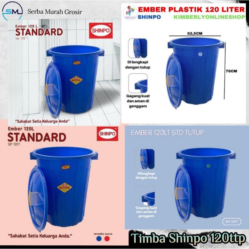Jual Tempat Air/Ember Besar/Wadah Air/timba shinpo 120TTP dan 280 HP ...