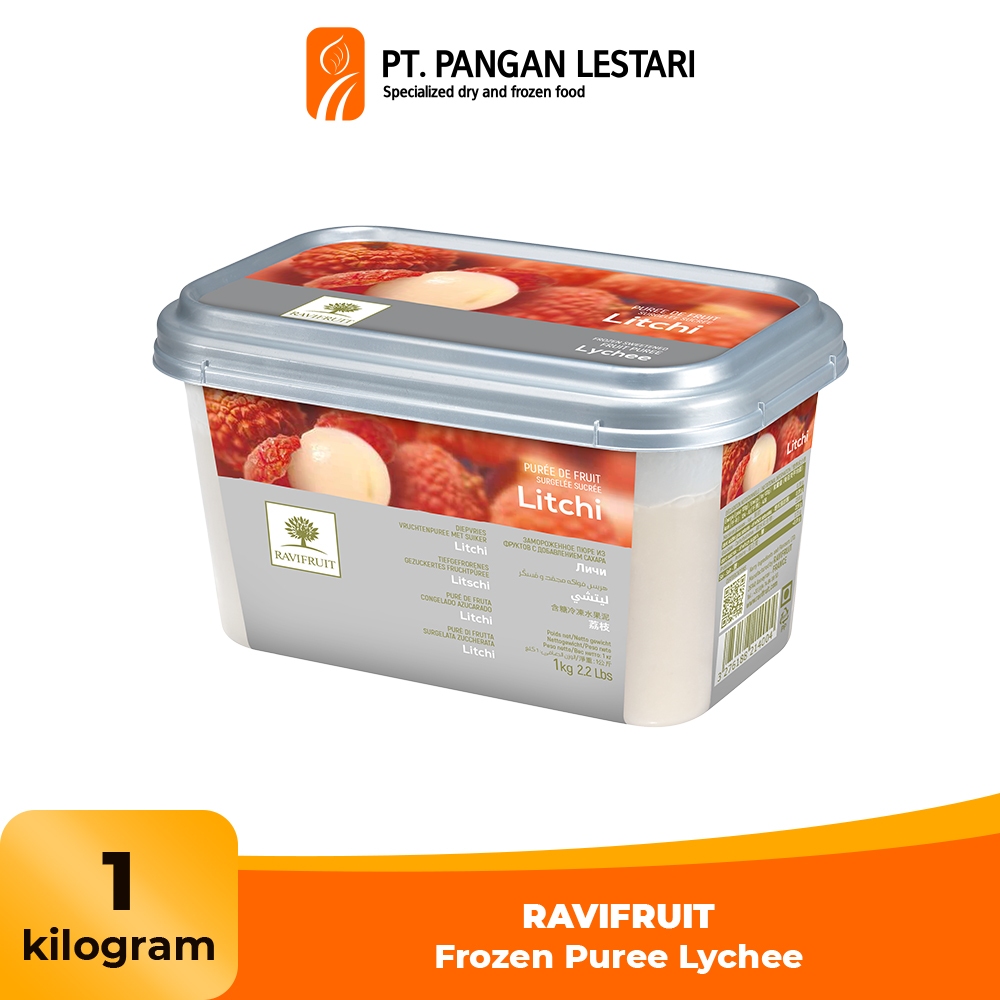 Jual RAVIFRUIT Frozen Puree Buah Leci (Lychee) 1 kg | Shopee Indonesia