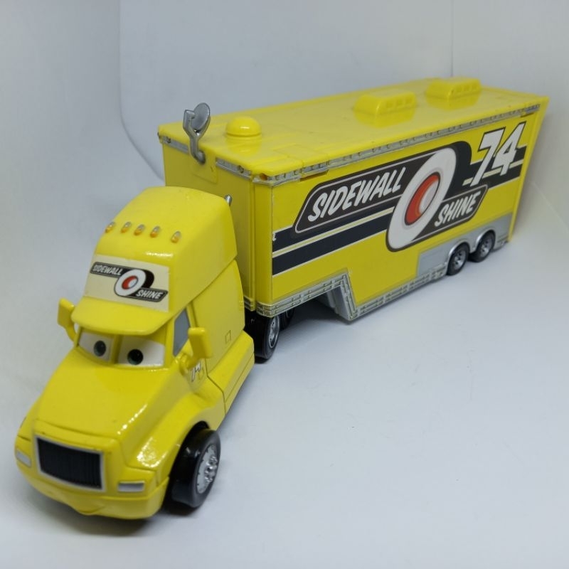 Jual Disney Pixar Cars #74 Sidewall O' Shine Team Hauler | Shopee Indonesia