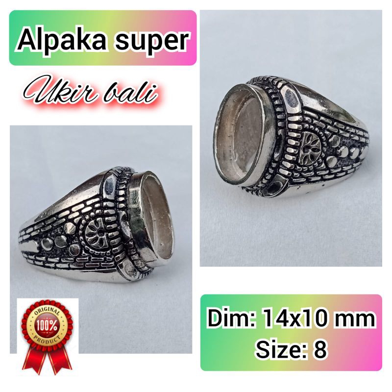 Jual emban batu akik dan permata alpaka super alpaka tanam alpaka bakar ...