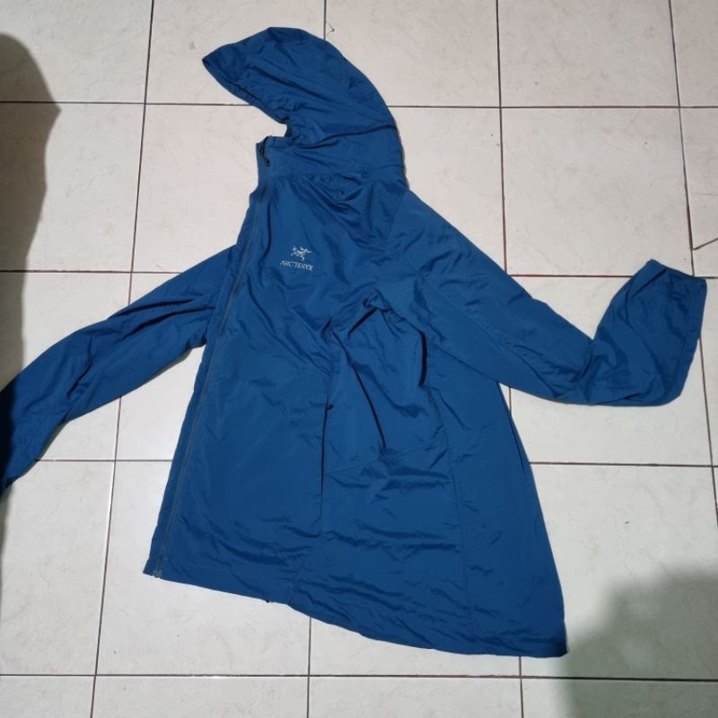 Jual arcteryx nodin jaket blue packable | Shopee Indonesia