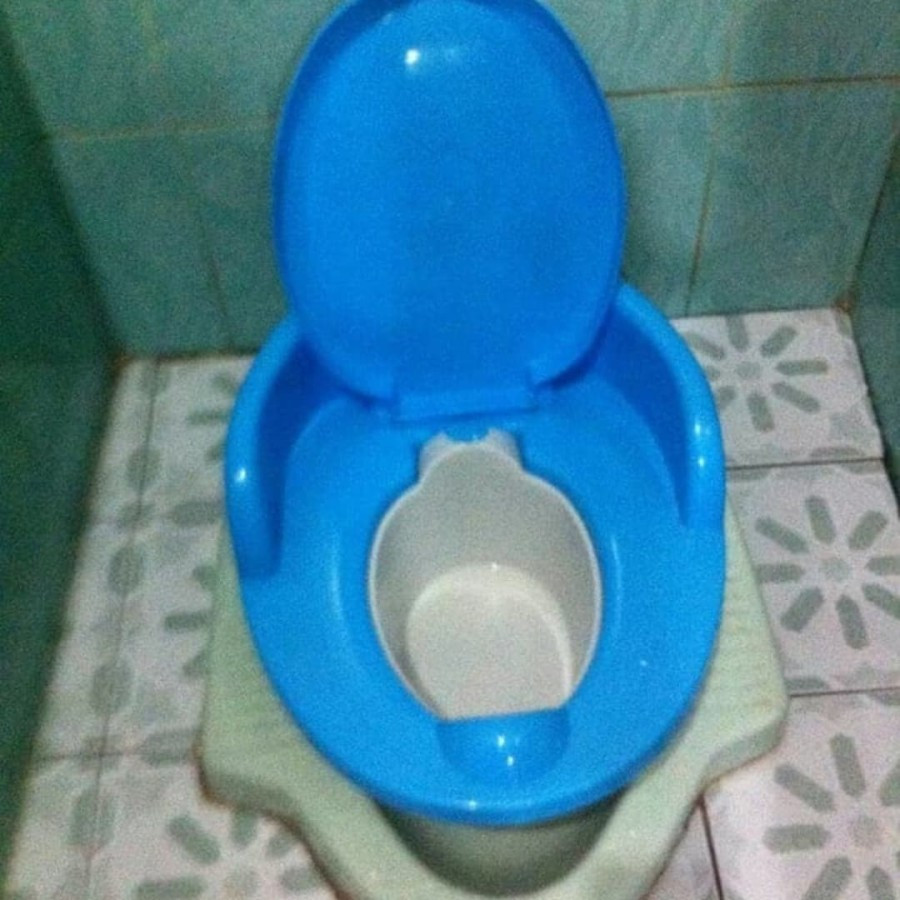 Jual Green Leaf 5109 Pispot Anak Plastik Tebal Kuat Potty Training ...