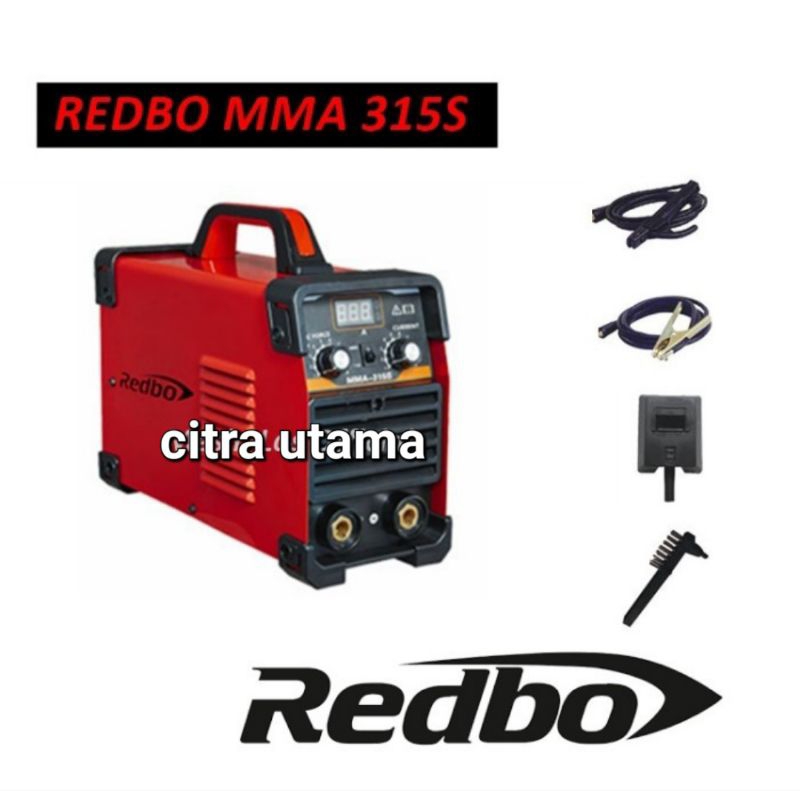 Jual Mesin Las Travo Listrik Inverter REDBO MMA 315 S 315S 1 Phase 1 Ph ...