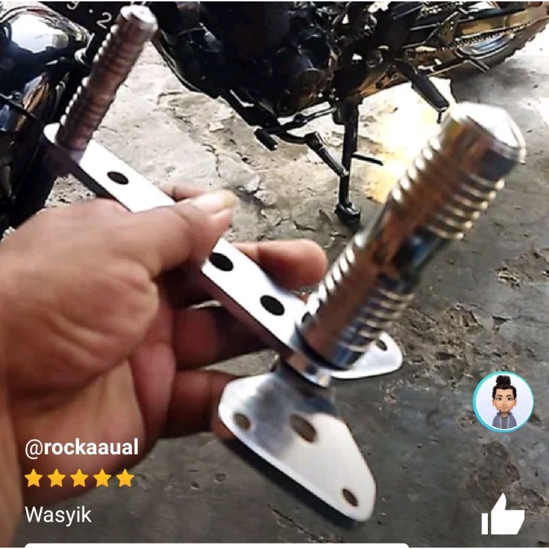 Jual footstep Chopper postep motor costum | Shopee Indonesia