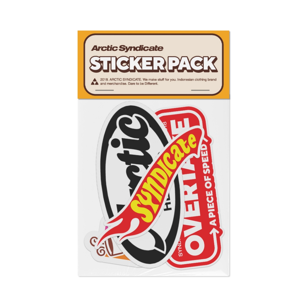 Jual Arctic Syndicate The Bootleg Sticker Vol.2 | Shopee Indonesia