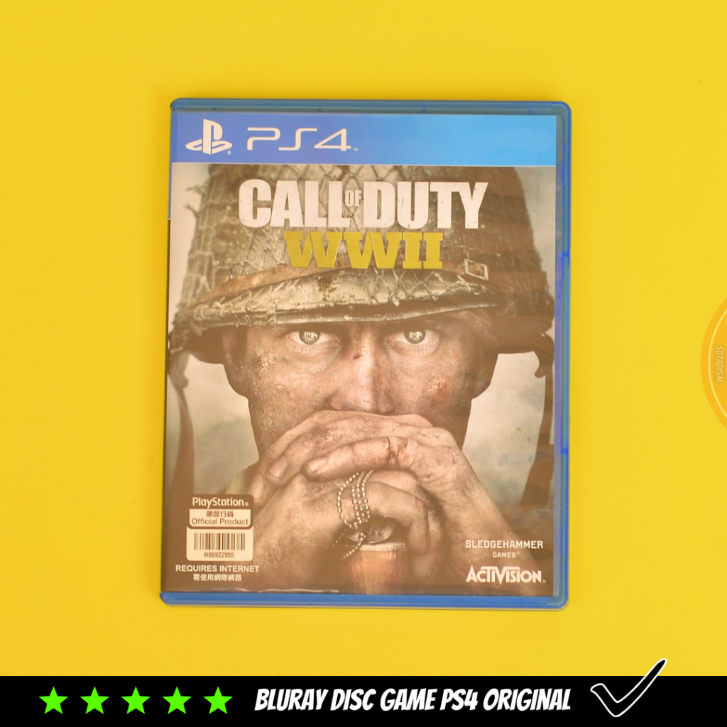 Jual Kaset Game BD Call of Duty WWII WW2 World War 2 Disc Playstation 4 ...