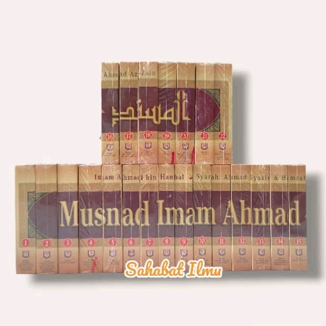 Jual (Az) Terjemah Musnad Imam Ahmad 1 Set Lengkap (Jilid 1-22 ...