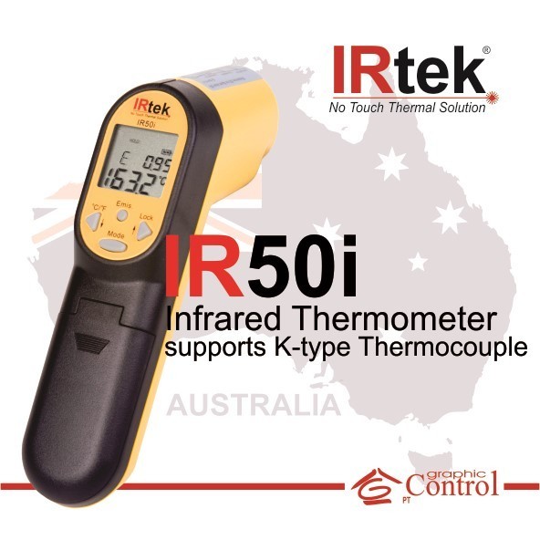Jual IRTEK IR 50i INFRARED THERMOMETER | Shopee Indonesia