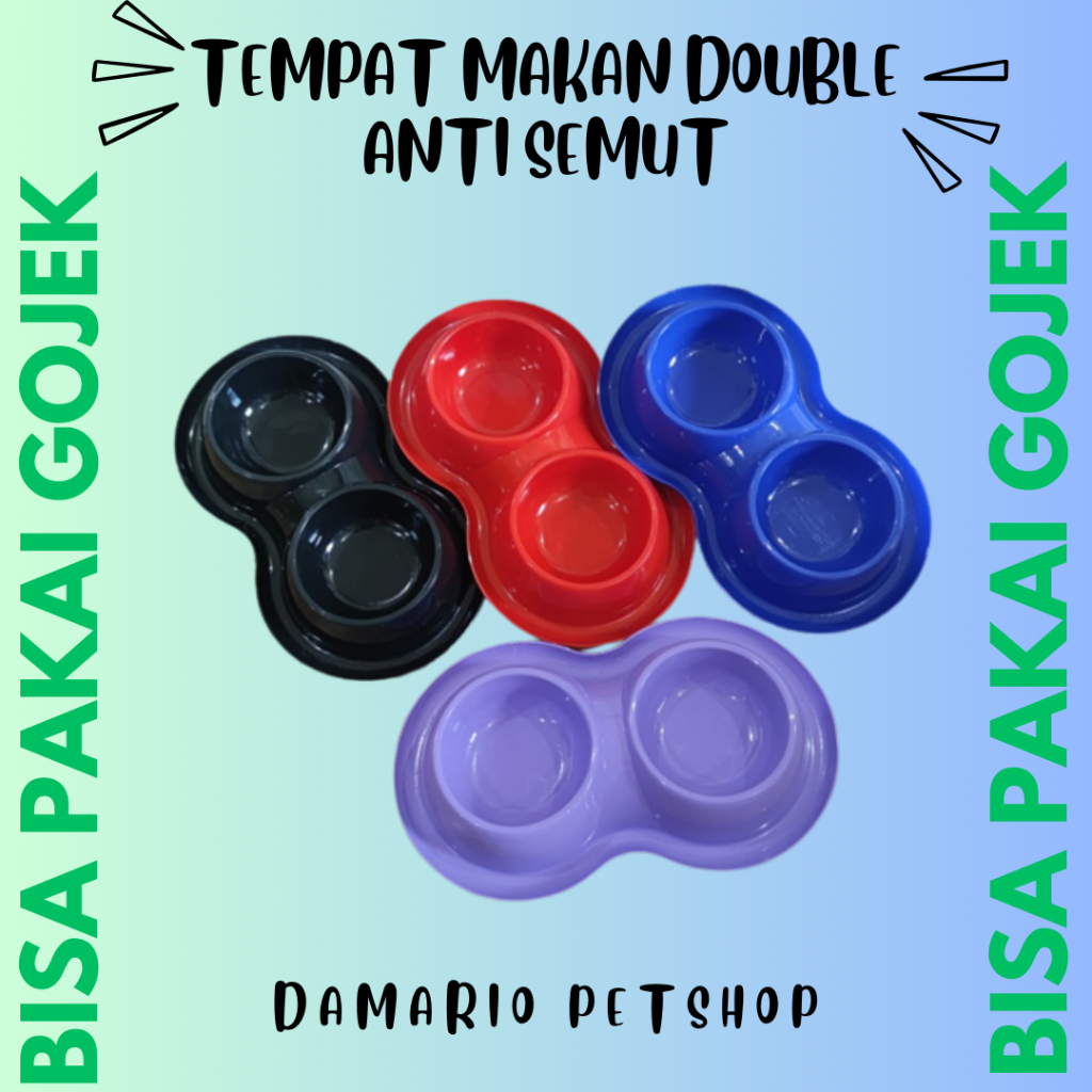 Jual Tempat Makan Kucing Anjing Double Anti Semut ( Chiro Plate 12 ...