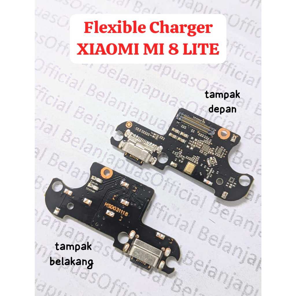 Jual Fleksibel Flexible Konektor PCB Papan Cas Charger Xiaomi MI 8 LITE / MI8 LITE | Shopee ...