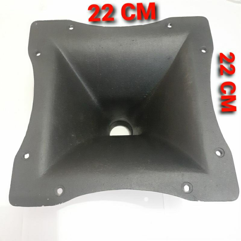 Jual Horn Corong Tweeter Diral/Besi Cor Ukuran 22x22 CM | Shopee Indonesia