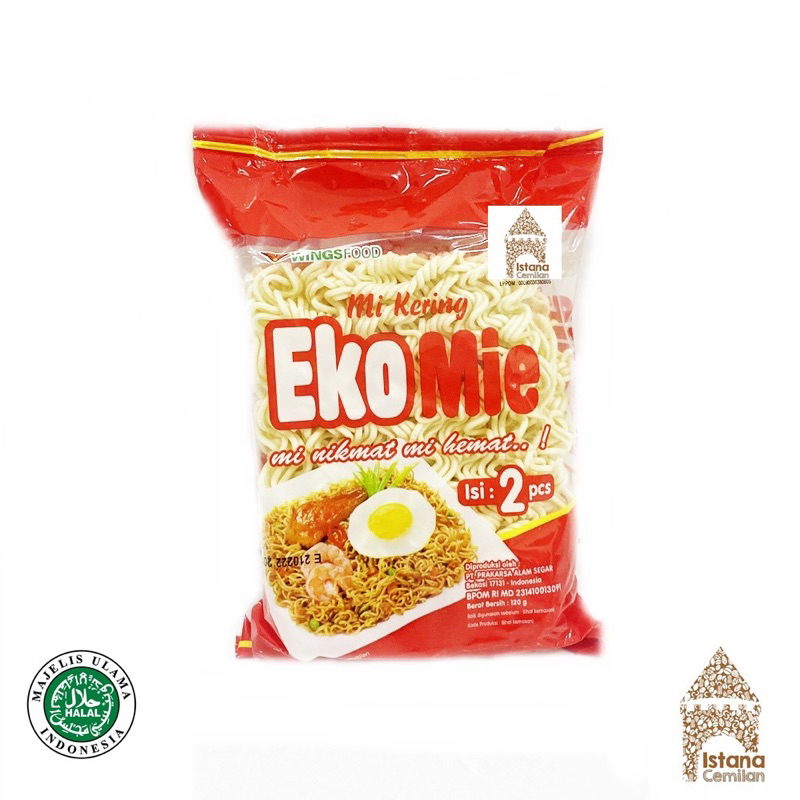 Jual Ekomie Mie Kering isi 2 110g | Shopee Indonesia