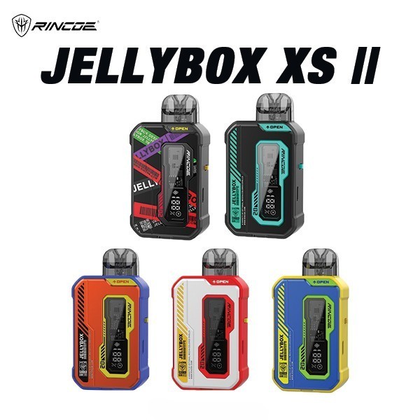 Jual RINCOE JELLYBOX XS II 2 POD KIT 30W 1000MAH AUTHENTIC | Shopee ...