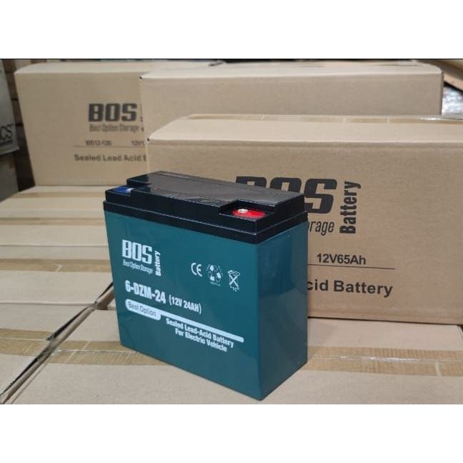 Jual Battery Baterai Aki Sepeda Listrik BOSS 12V24Ah | Shopee Indonesia