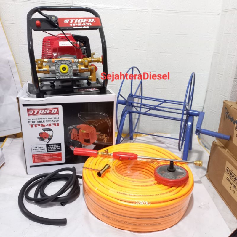 Jual TIGER Mesin Semprot Portable Sprayer Serbaguna 4Tak & 2Tak+Selang ...