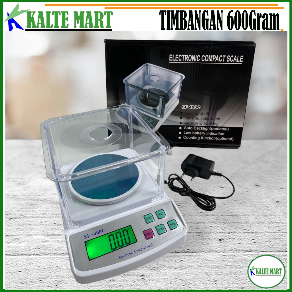 Jual Timbangan Digital SF400C 600gram/0,01gram Electronic Compact Scale ...