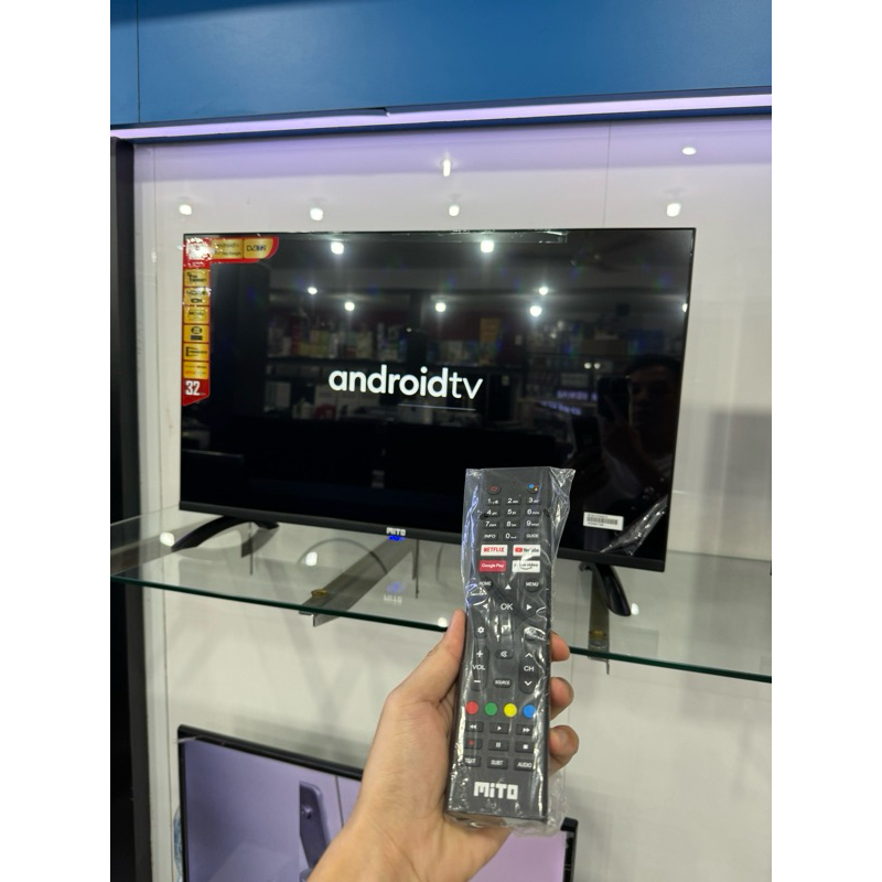 Jual TV LED 32 INCH ANDROID 11 MITO 3288 32 inch Google TV Android 11.0 ...