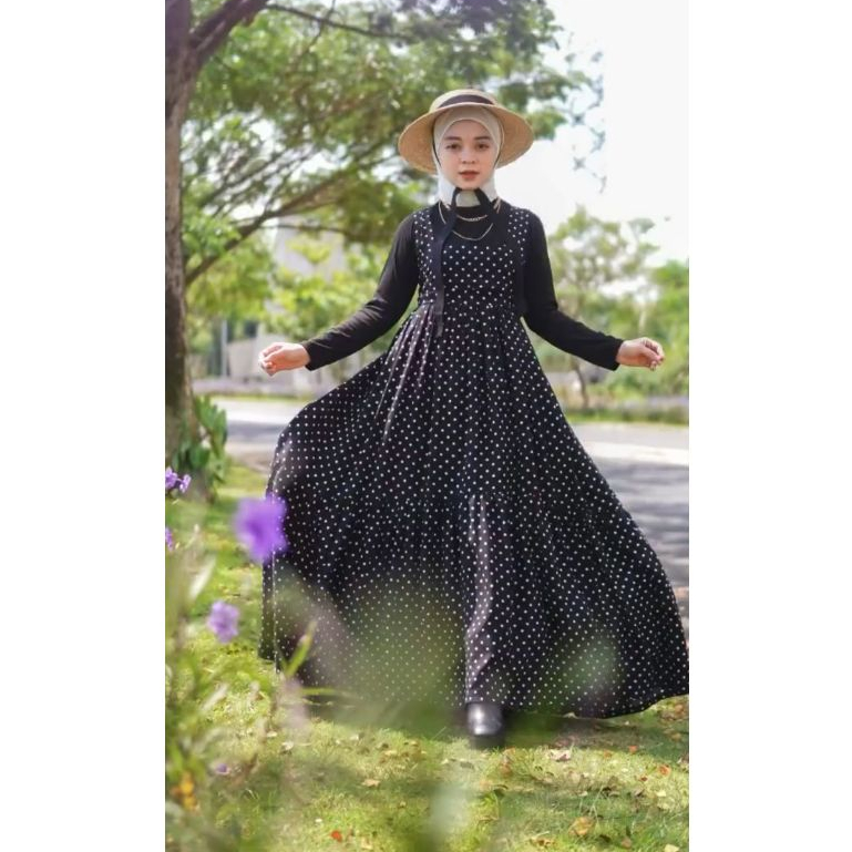 Jual DARLA OVERALL BY MAEZULA KEKINIAN KOREAN POLOS MOTIF BAHAN JATUH ...