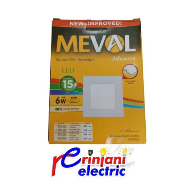 Jual LAMPU DOWNLIGHT MEVAL 6W INBOW WARNA KUNING | Shopee Indonesia