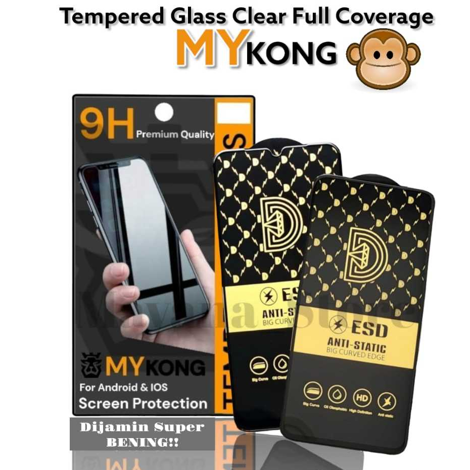 Jual 2025!Tempered Glass Full Coverage MY KONG Clear SAMSUNG A56 A36 A26 A16 A55 A35 A25 A15 A54 ...
