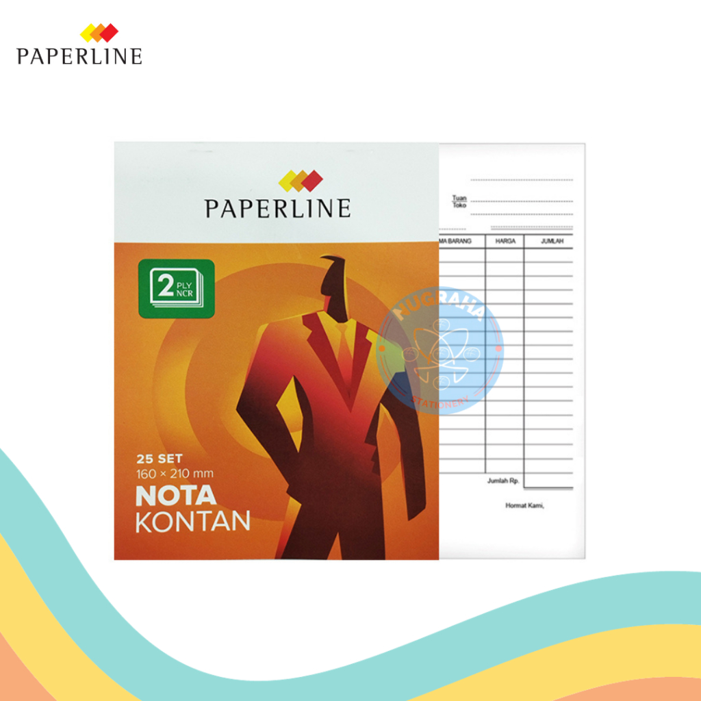 Jual BUKU NOTA NCR BESAR 2 PLY PAPERLINE (1 PCS) | Shopee Indonesia
