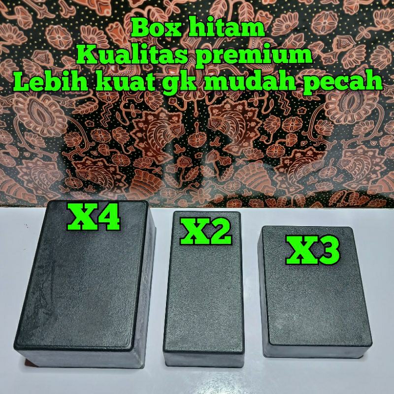 Jual box x2 X3 X4 Hitam premium | Shopee Indonesia