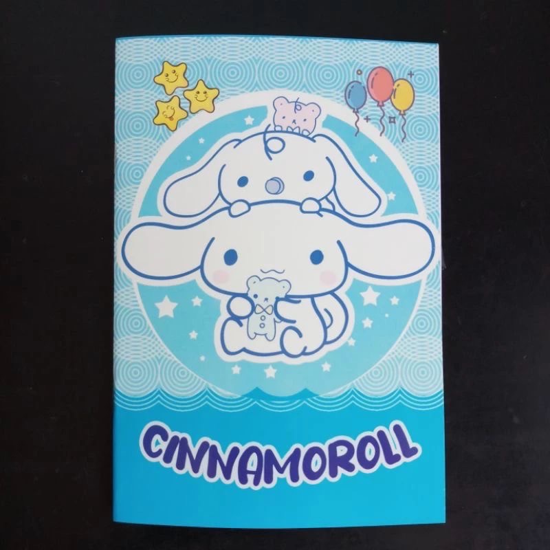 Jual Buku Tulis NOTEBOOK a5 note book cinamon roll sanrio moland 30 Lbr ...