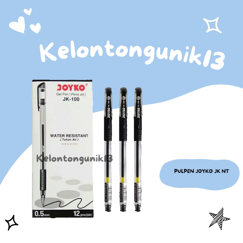 Jual PULPEN JOYKO NT 100 - PEN JK 100 - PULPEN JOYKO BLACK | Shopee ...