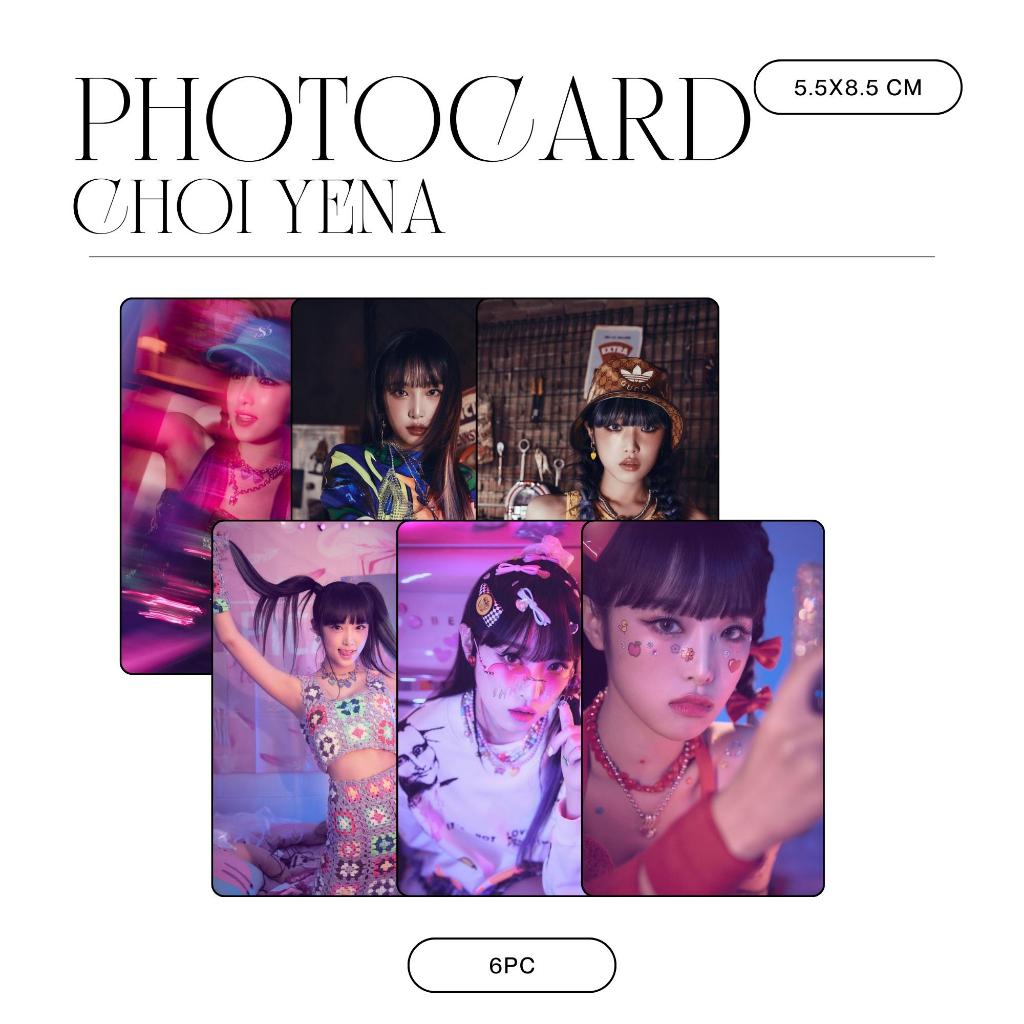 Jual PHOTOCARD CHOI YENA SMARTPHONE (ISI 6 PCS + LAMINASI 2 SISI) TANDA ...
