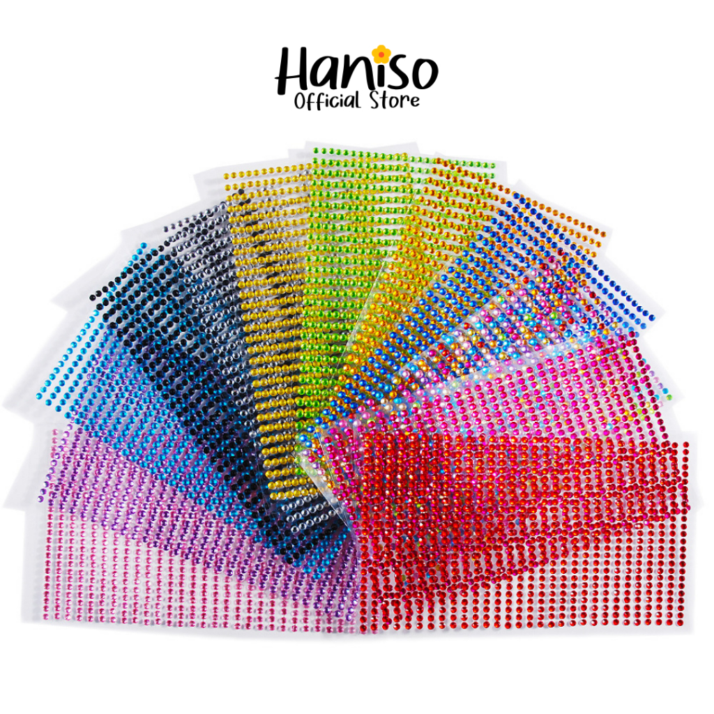 Jual Stiker Manik Rhinestone Diamond Sticker 3D DIY Eye Make Up ...