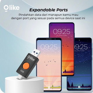 Jual Olike OTG USB Flash Drive Hight Speed 23GB / 64GB Flashdisk otg ...