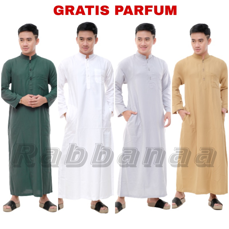 Jual GAMIS PRIA JUBAH PRIA JUBAH GAMIS PRIA LENGAN PANJANG JUBAH POLOS | Shopee Indonesia