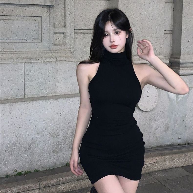 Jual RSB DR357 Dress Mini BodyCon Dress Sexy Dress Lengan Panjang Korean Style Elegan Dress ...