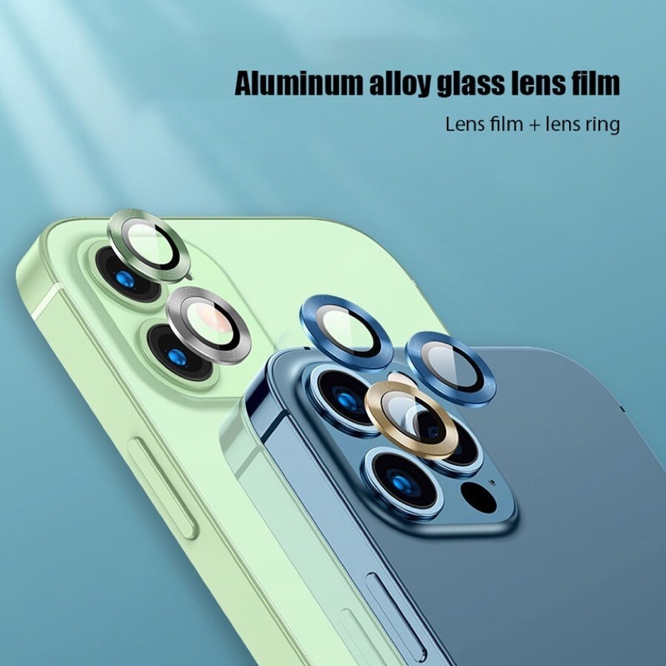 Jual Camera Lens Ring Protector for iPhone 13 Pro Mini Max / 14 Plus ...