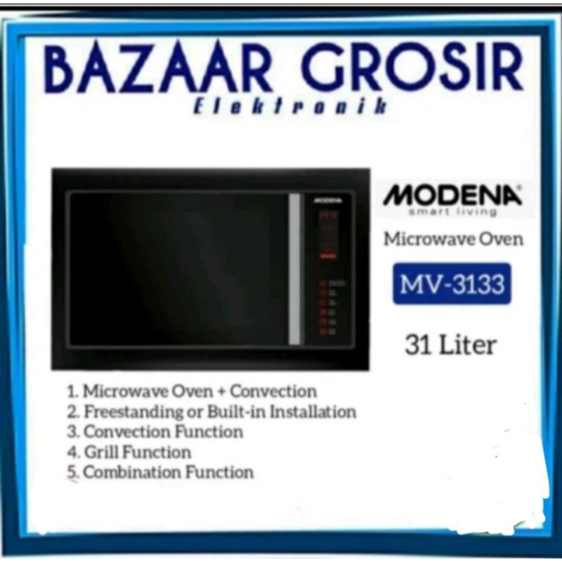 Jual MICROWAVE OVEN MODENA MV 3133 MV3133 | Shopee Indonesia