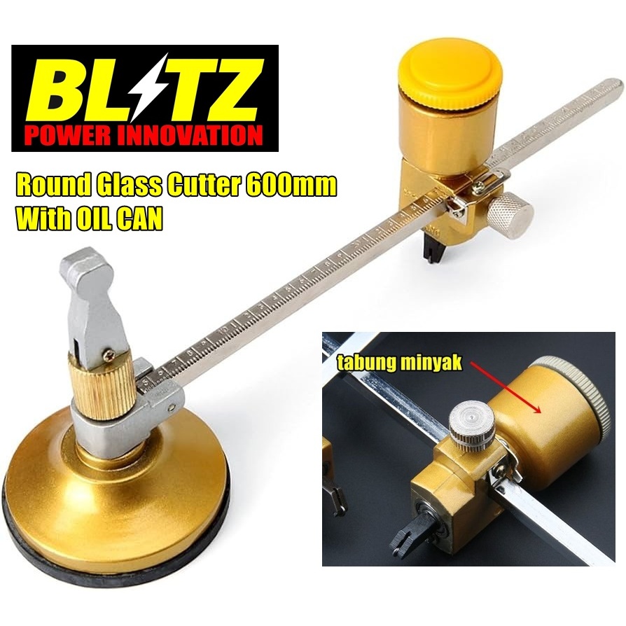 Jual circular glass cutter 30 - 60cm / 50-100 jangka cutter kaca alat ...