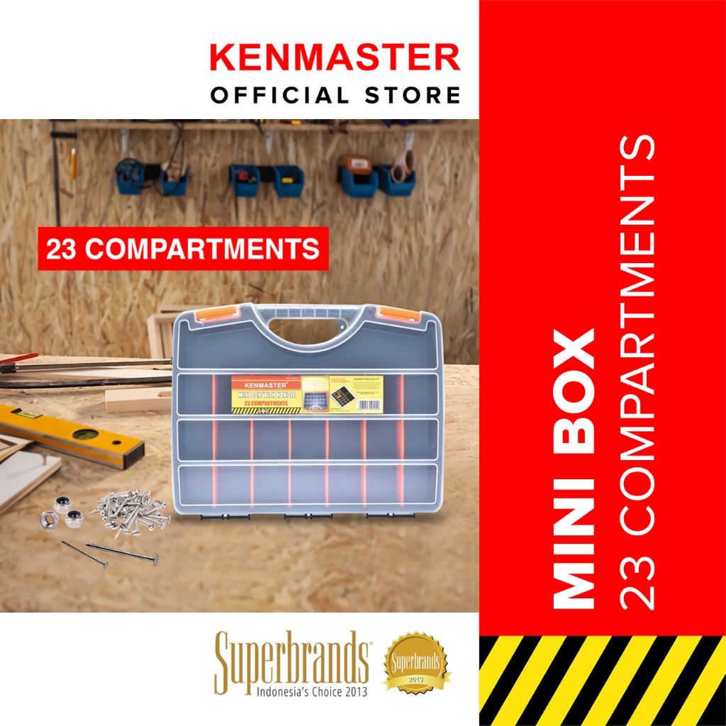 Jual Kenmaster Mini Box MK 23 (23 Comp) - PLST107 | Shopee Indonesia