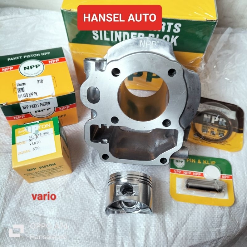 Jual CYLINDER BLOCK BLOK SEHER SET/KIT VARIO KARBU ORIGINAL NPP ...
