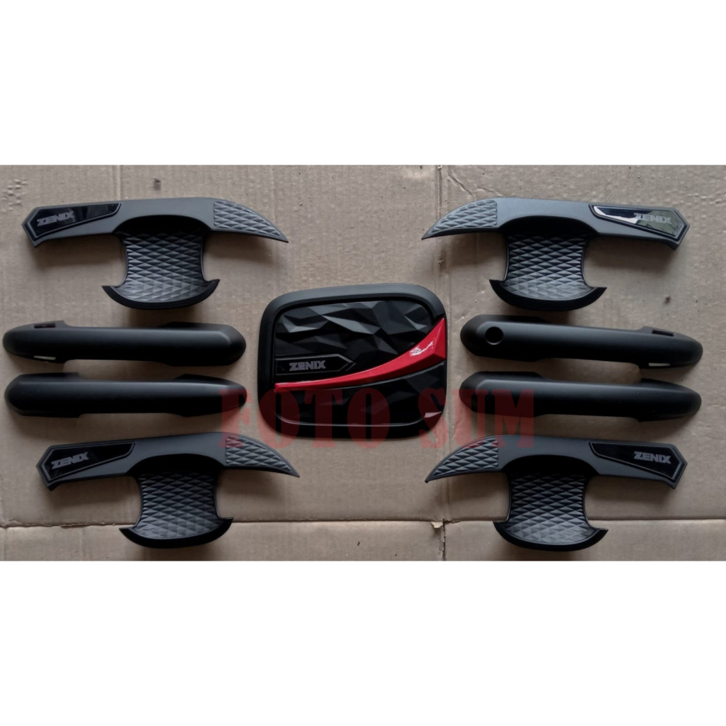 Jual Outer Handle dan Tank Cover Innova Zenix 2023 sampai 2024Hitam dan ...