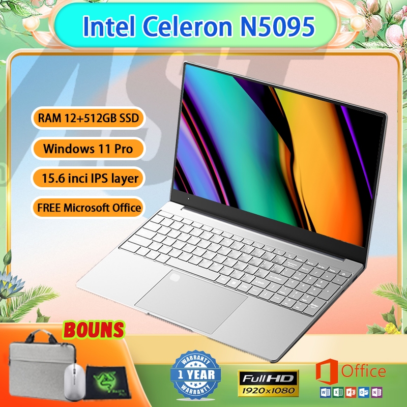 Jual AST Baru Laptop 15.6" Intel N5095 Silver/Pink Ram 12+512GB SSD ...