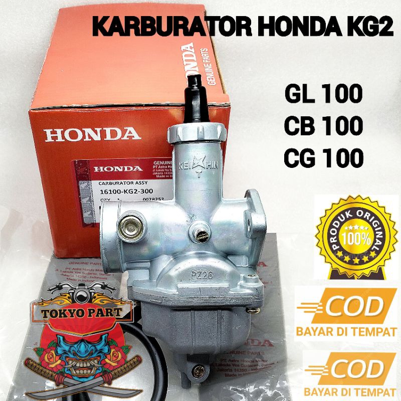 Jual KARBURATOR CARBURATOR ASSY HONDA GL100 PRESISI GAMPANG DISETTING UNTUK MOTOR GL 100 CB 100 ...