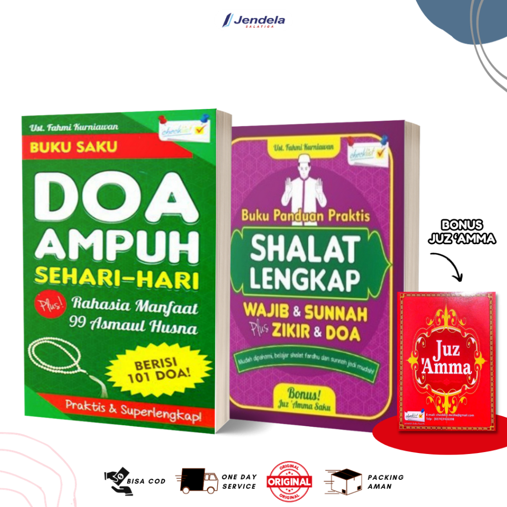 Jual Buku Panduan Sholat And Buku Doa Sehari Hari Shopee Indonesia 