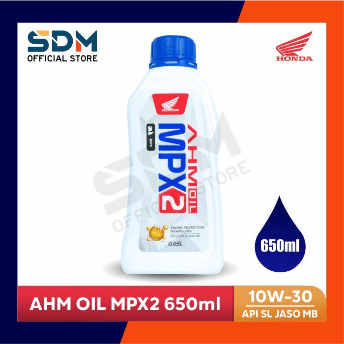 Jual Oli AHM MPX2 Matic 10W-30 0,65 liter | Shopee Indonesia
