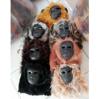 Jual KOSTUM MONYET TOPENG MONYET MAINAN | Shopee Indonesia