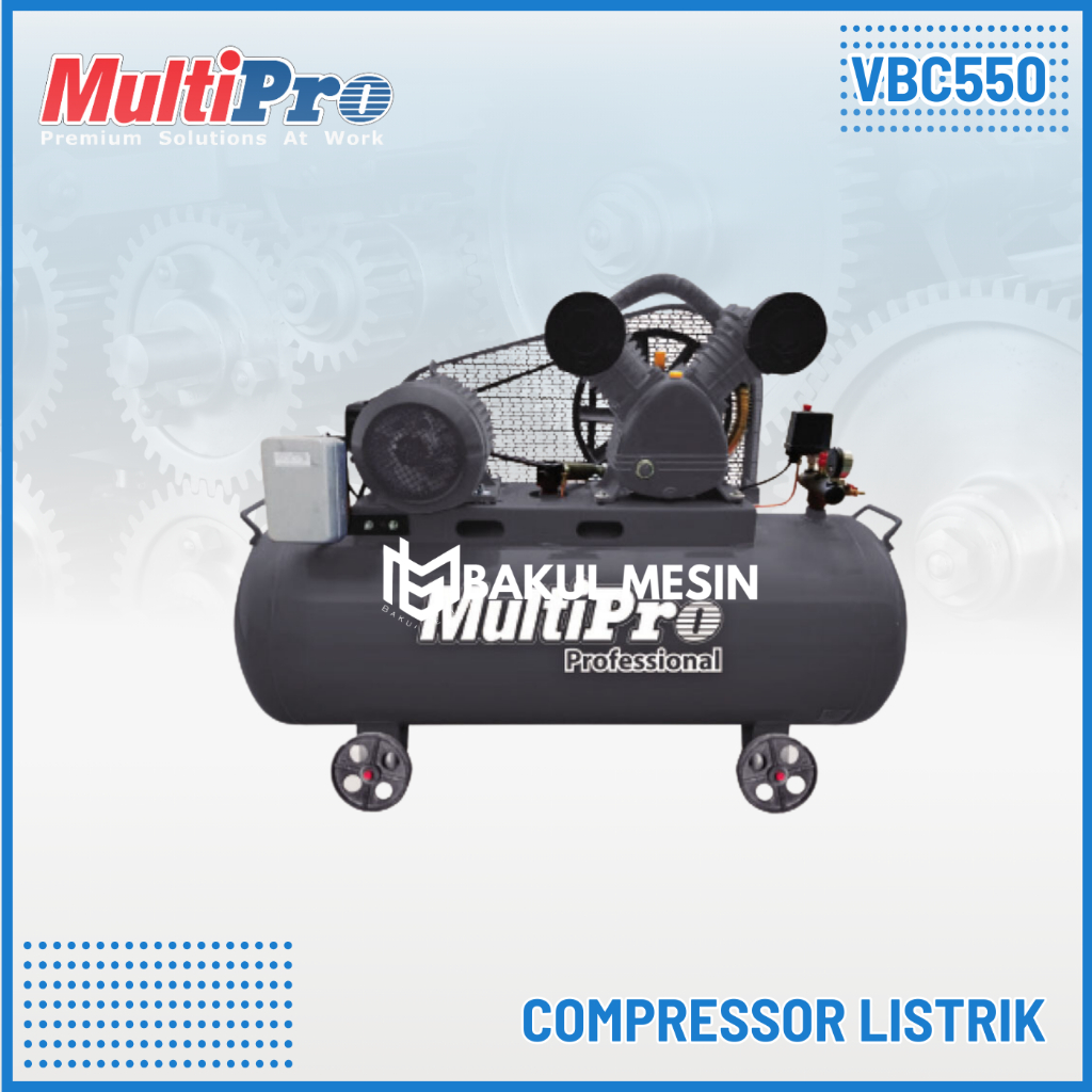 Jual Kompresor MULTIPRO VBC 550/180 5.5HP VBC550/180 COMPRESSOR VAN ...