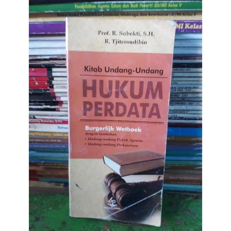 Jual BUKU KITAB UNDANG UNDANG HUKUM PERDATA BW | Shopee Indonesia