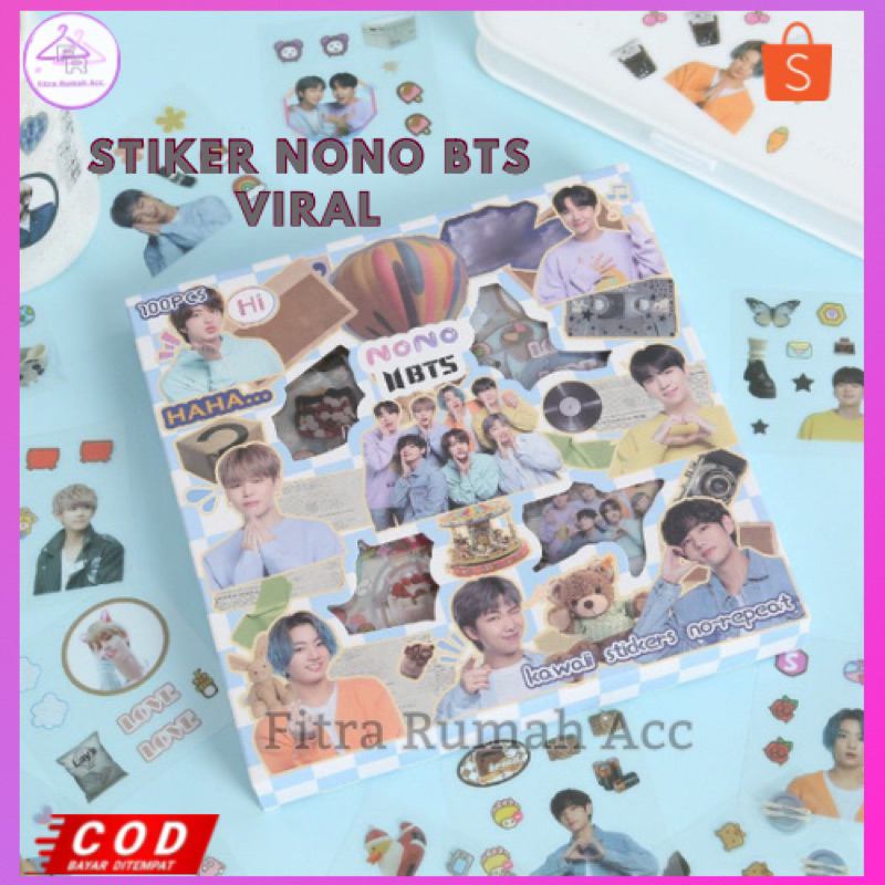 Jual Sticker TERBARU Nono Dapat Box isi 100 Lembar | Stiker Barbie ...