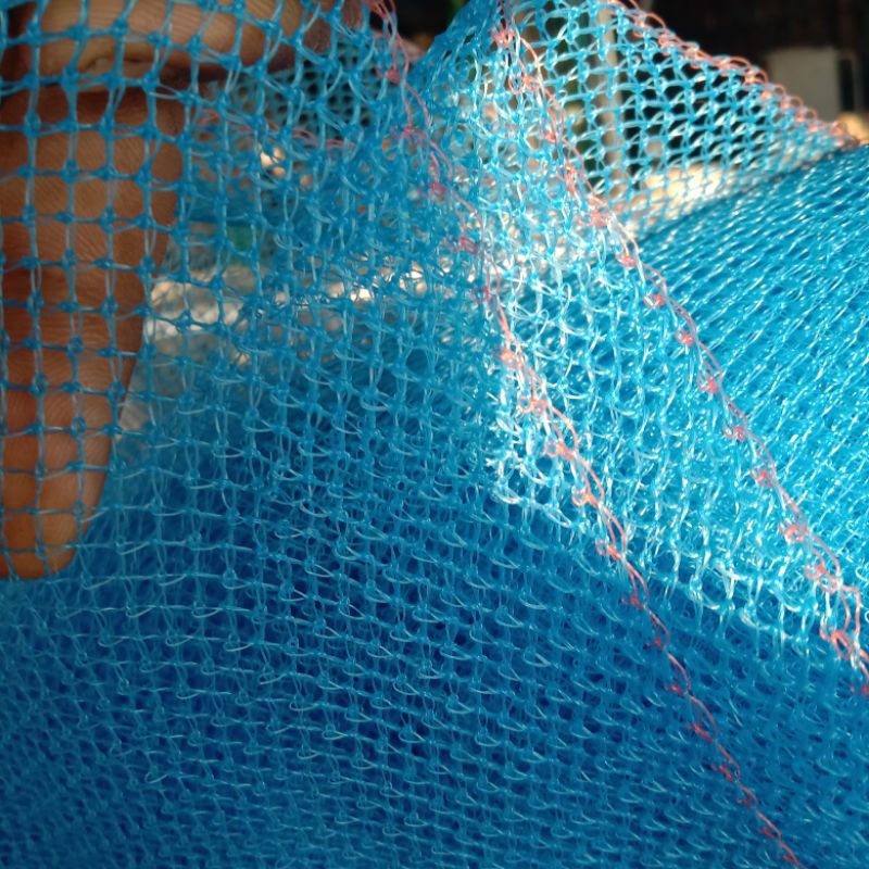 Jual polynet biru/jaring utk kolam budidaya ikan | Shopee Indonesia