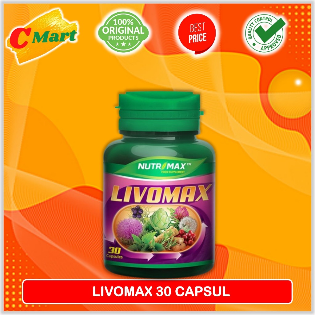 Jual Nutrimax Livomax Isi 30 Tablet - Nutrimax Liver & Kidney Duo ...