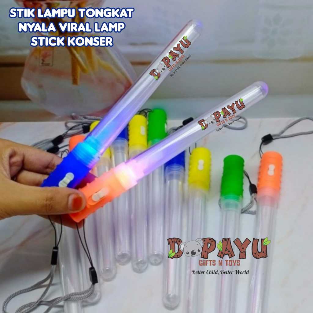 Jual LED STICK Stik Lampu Tongkat Nyala Warna-warni Glow Stick | Shopee ...